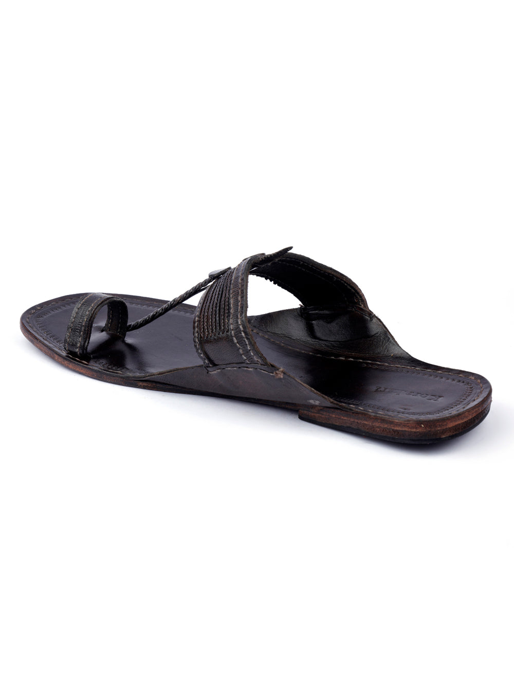 Flat Tip Elegance Kolhapuri Chappal for Men | Stylish Comfort