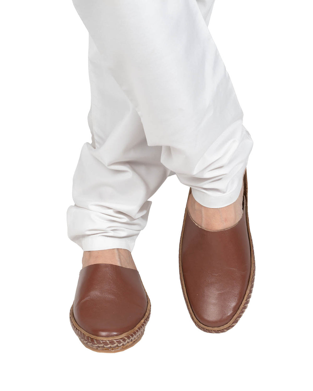 Killer Oak Kolhapuri Bantu Shoes for Men | Handcrafted Leather