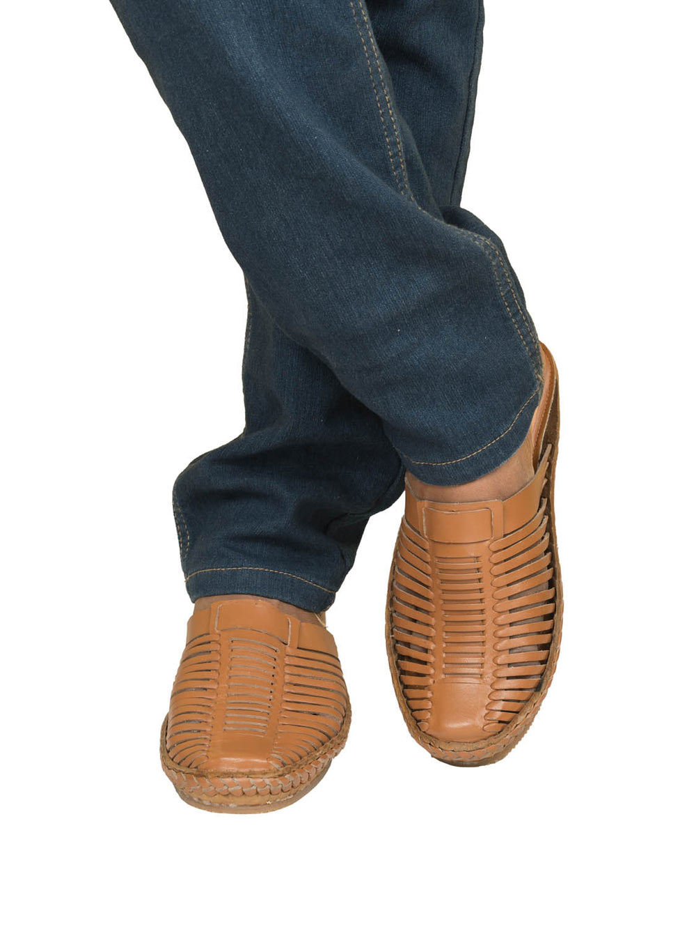 Deep Copper Kolhapuri Shoes for Men | Stylish & Handcrafted