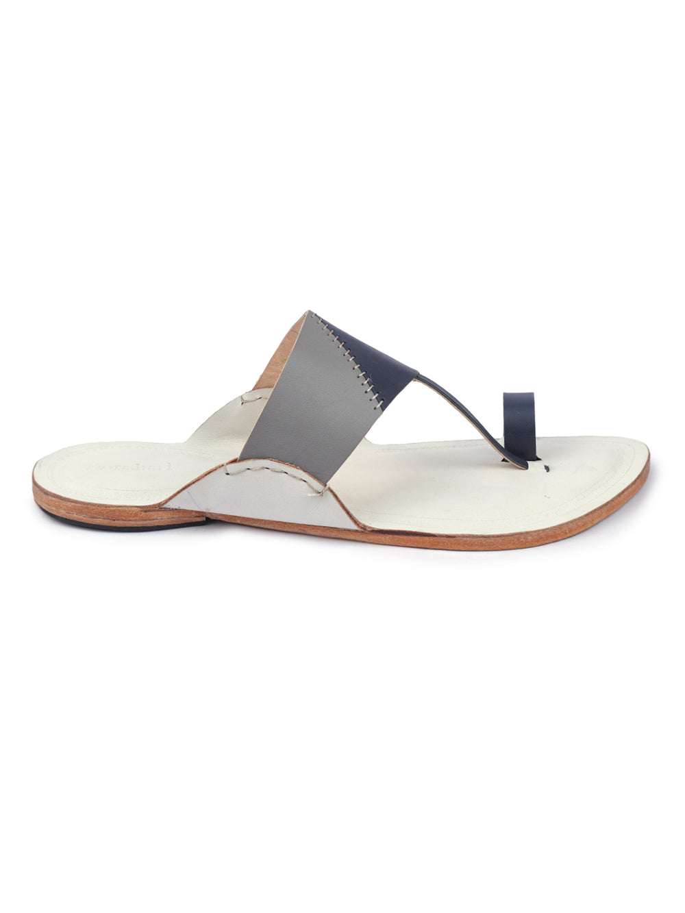 Kodachrome Kolhapuri Chappal for Men - Authentic Leather