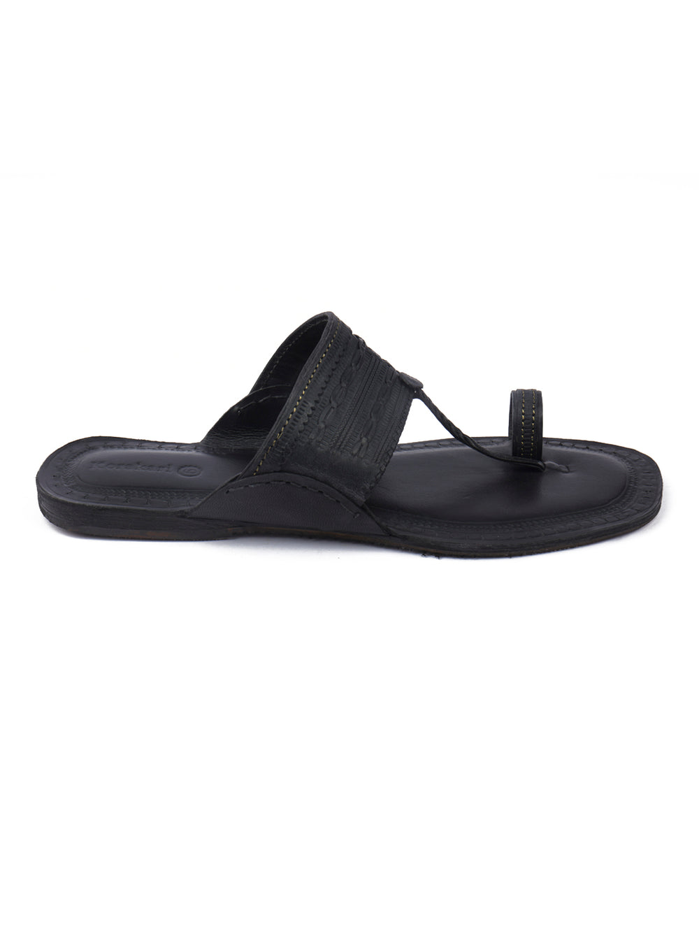 Men's Black Kolhapuri Chappal | Buy Kolhapuri chappal online