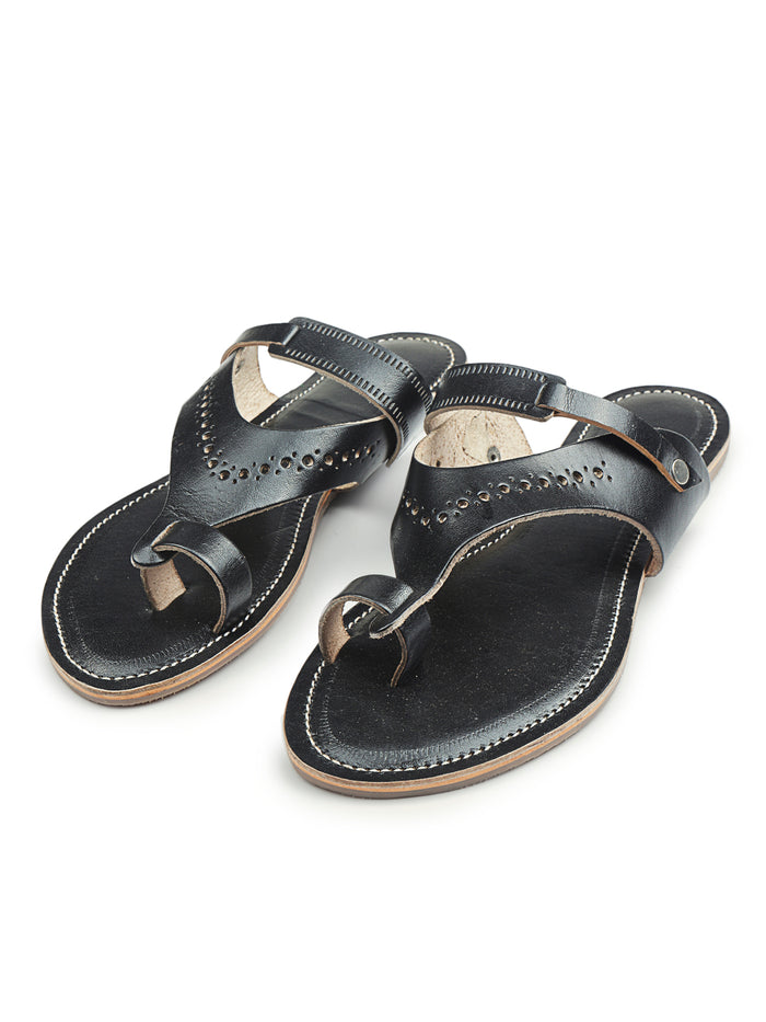 Women's Kolhapuri Chappal with Heels | Handcrafted Design