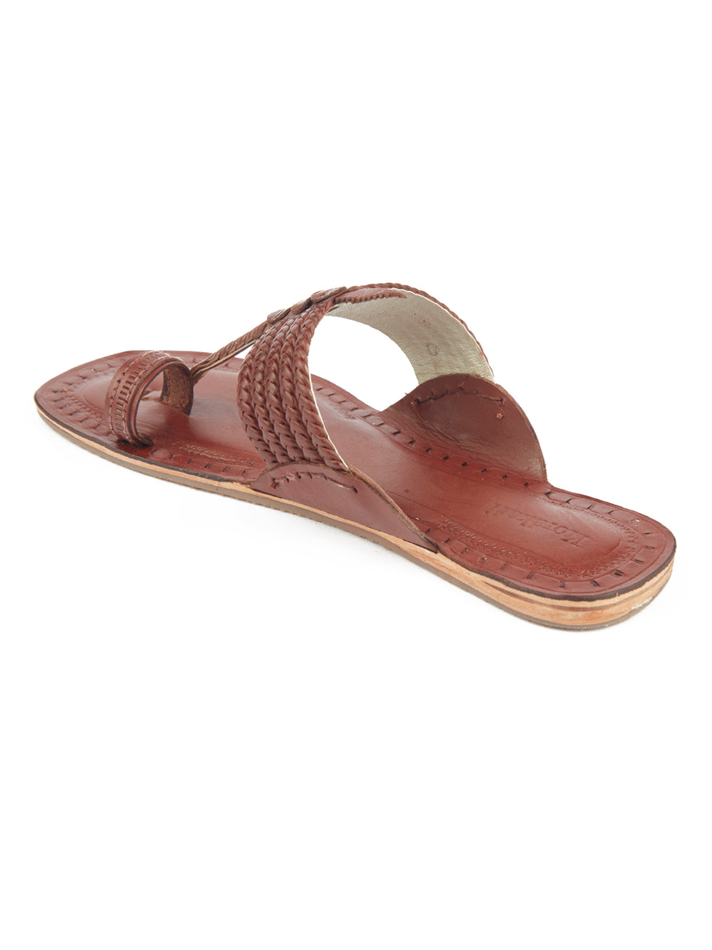Women in Red original kolhapuri chappal for women