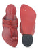 Striking Red Men's Kolhapuri Chappal - Bold & Comfortable