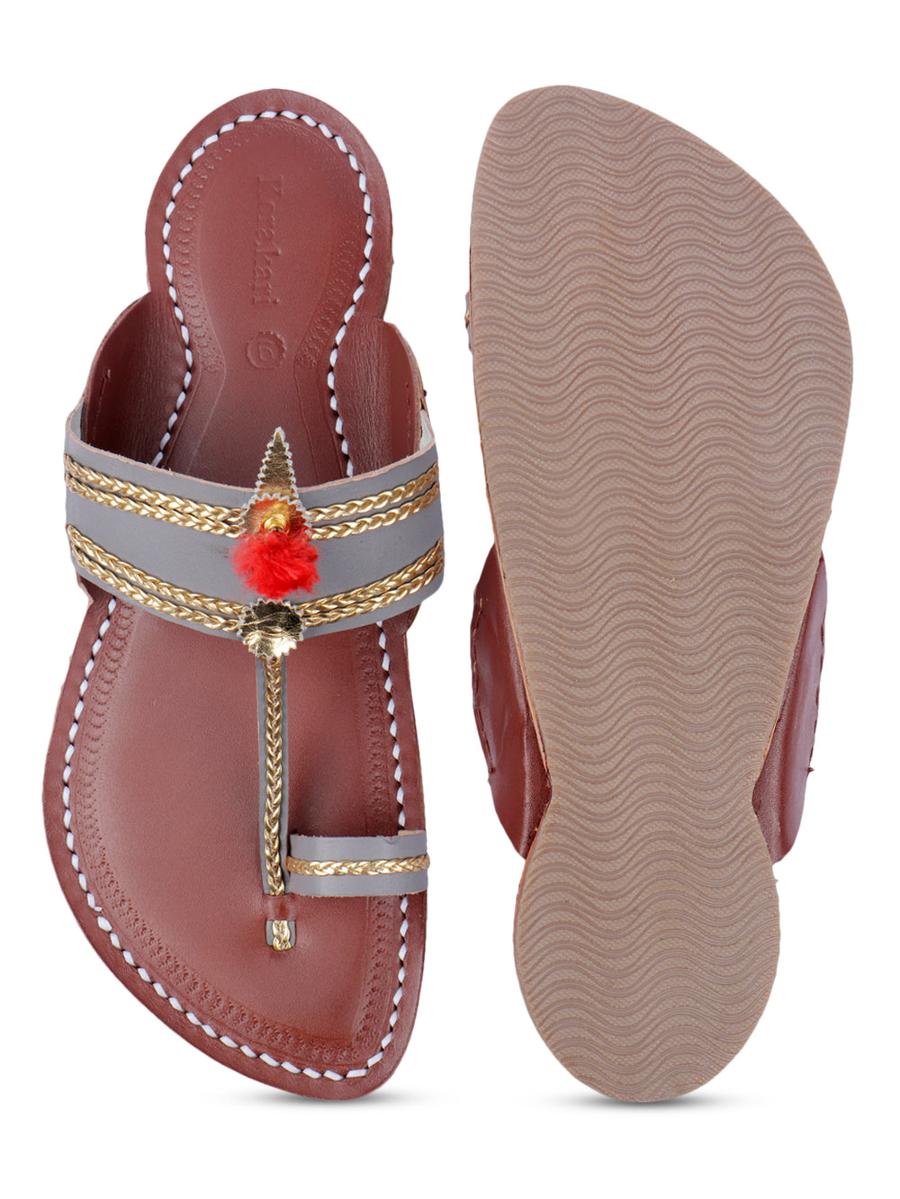 Wedding Gold - Wedding Kolhapuri Chappal Men
