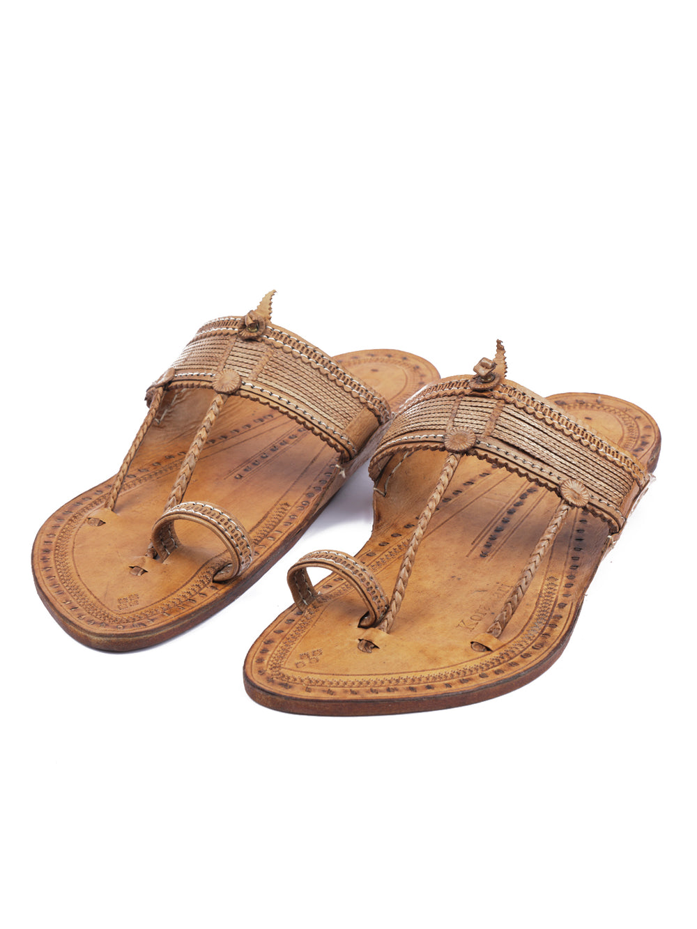 Authentic Kapshi Men Kolhapuri Chappal - Kolhapuri Chappal